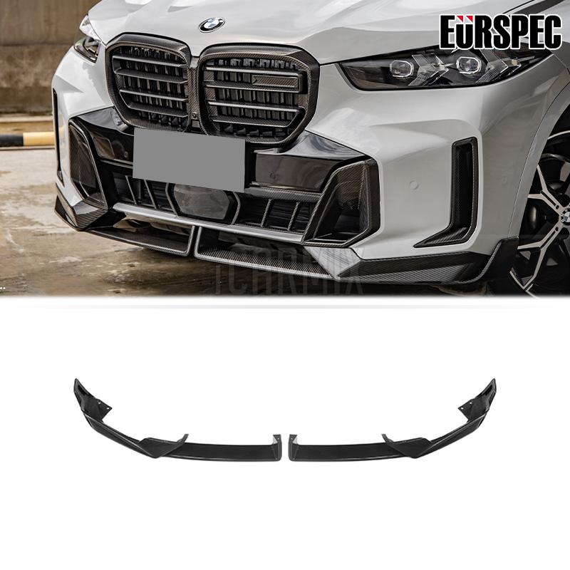 Eurspec Dry Carbon Fiber Front Lip MP Style For BMW G05 X5 LCI - 2023 ...