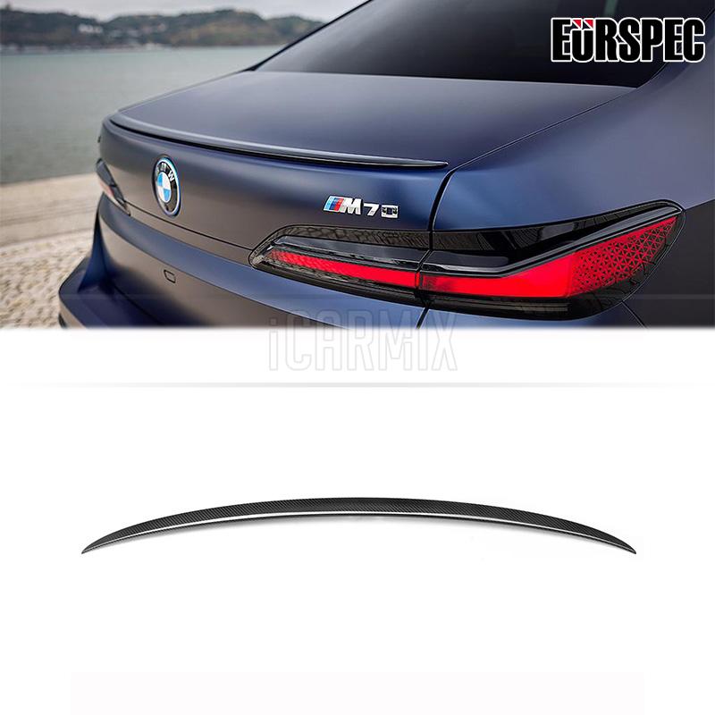 Eurspec Dry Carbon Fiber Rear Spoiler MP Style For BMW 7 Series G70 i7 ...