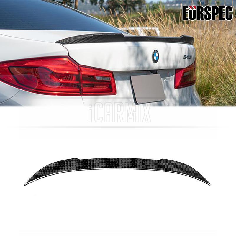 Eurspec Dry Carbon Fiber Rear Spoiler CS Style For BMW 5 Series G30 G31 ...