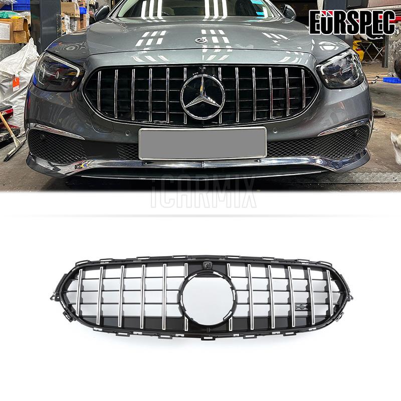 Eurspec Chrome Black / All Black Front Grille W/ Camera Version GT ...