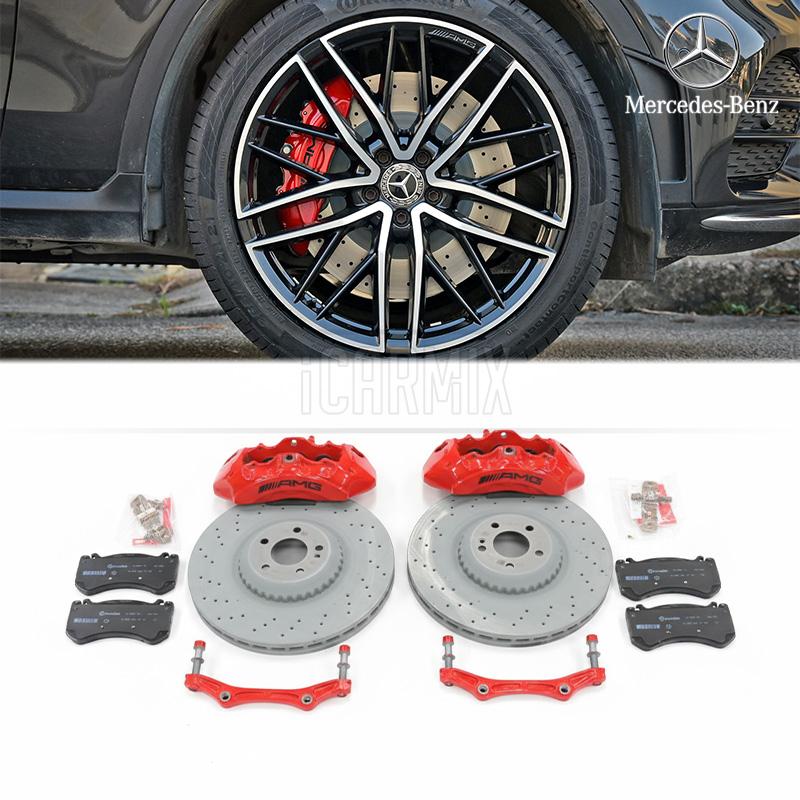 Genuine Mercedes Benz Retrofit AMG C63 CLS63 E63 Front 6 Pot Brake Kit ...