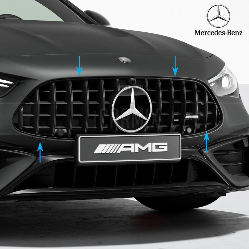 Genuine Mercedes Benz CLE53 AMG Dark Chrome Front Grille W/ Camera For ...