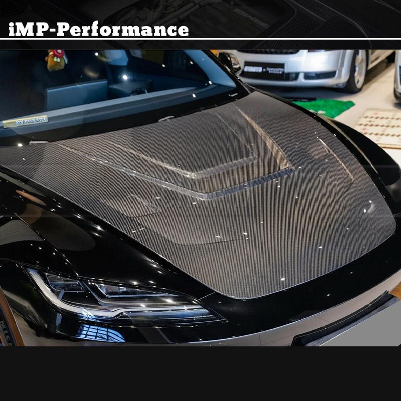 IMP Performance Carbon Fiber Front Hood Bonnet For Tesla Model 3 ...