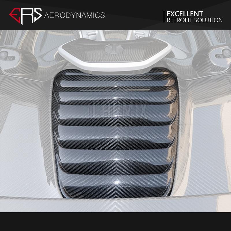 ERS Dry Carbon Fiber Engine Lid Upgrade 675LT Style For Mclaren 650S ...