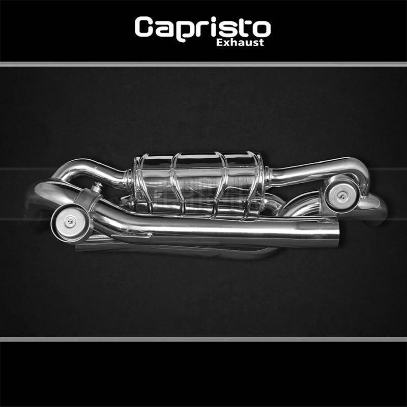 Capristo Valved Exhaust Muffler For Porsche 992.1 911 Carrera / S ...