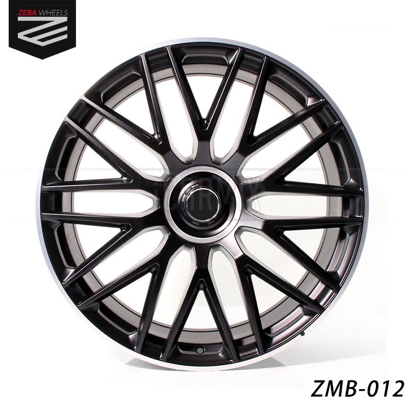 ZEBA 18″ 19″ 20″ 21″ 22″ 23″ 24″ Front & Rear ZMB-012 Style Forged ...
