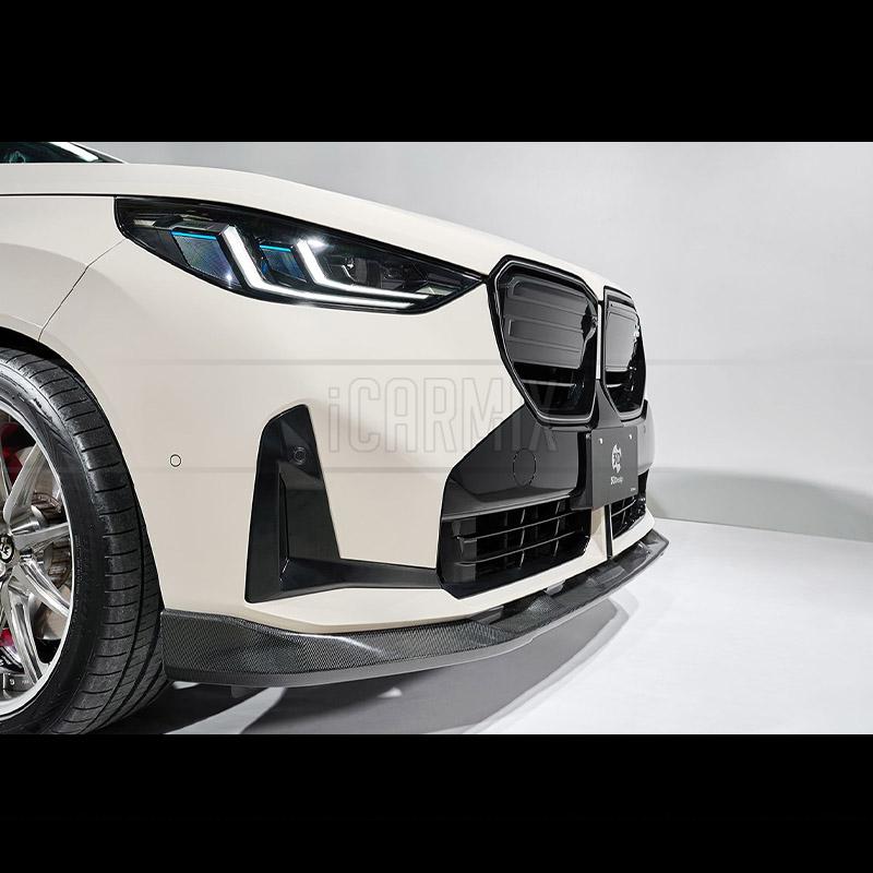 3D Design Carbon Fibre Front Lip For BMW G45 X3 - 2024- (Fit M sport ...