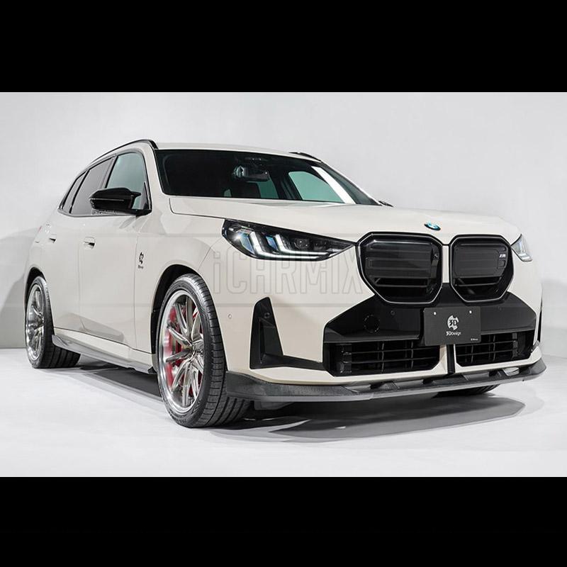 3D Design Carbon Fibre Front Lip For BMW G45 X3 - 2024- (Fit M sport ...