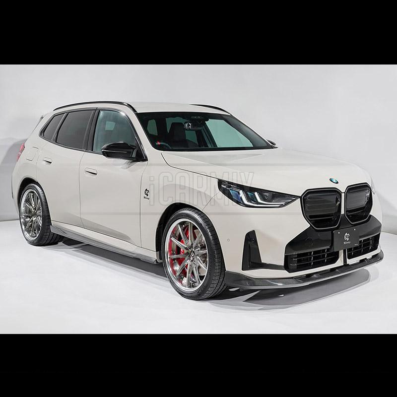 3D Design Carbon Fibre Front Lip For BMW G45 X3 - 2024- (Fit M sport ...