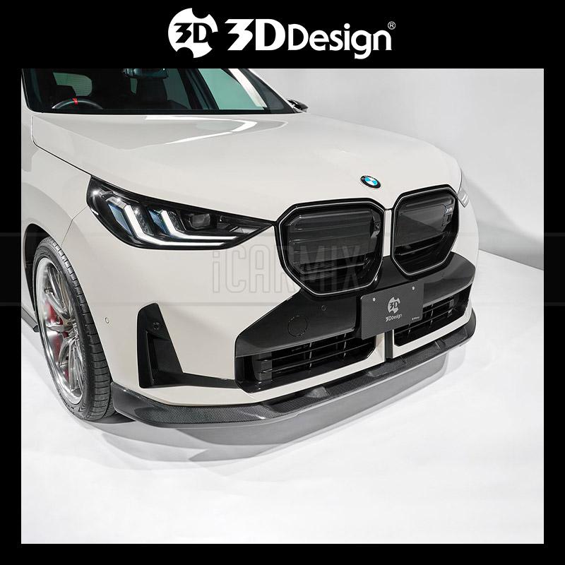 3D Design Carbon Fibre Front Lip For BMW G45 X3 - 2024- (Fit M sport ...